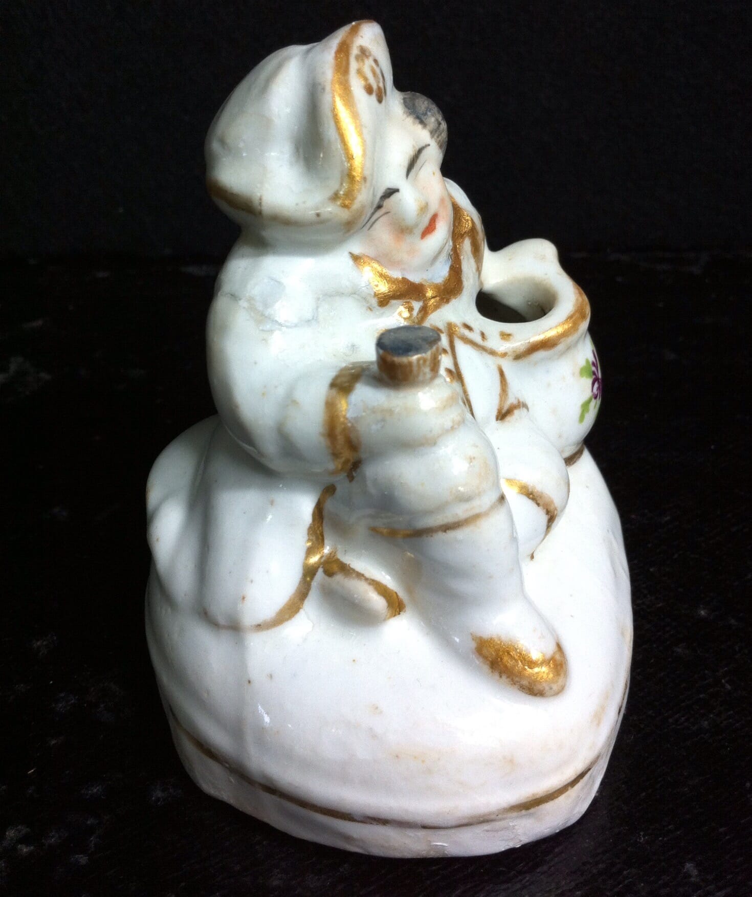 Staffordshire quill holder, Toby Fillpot, c.1830. – Moorabool Antique ...