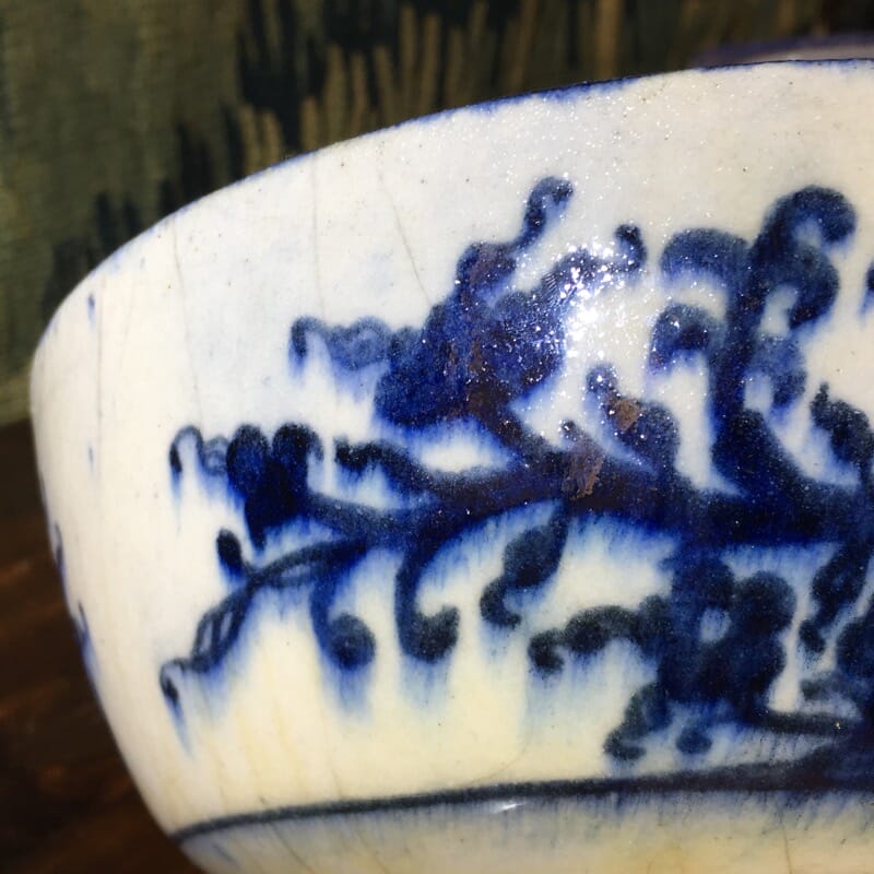 Persian fritware bowl, Chinese foliage, 17th/18th century-29715 ...