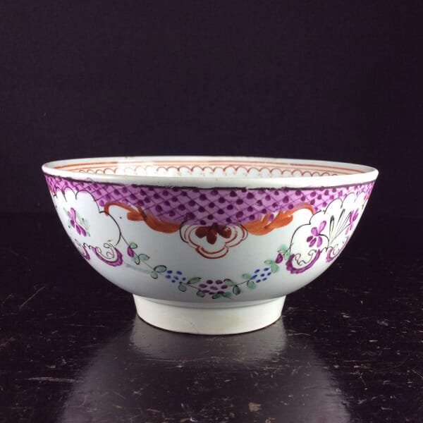 Pearlware sugarbowl, Chinese Export style, English circa 1790 ...