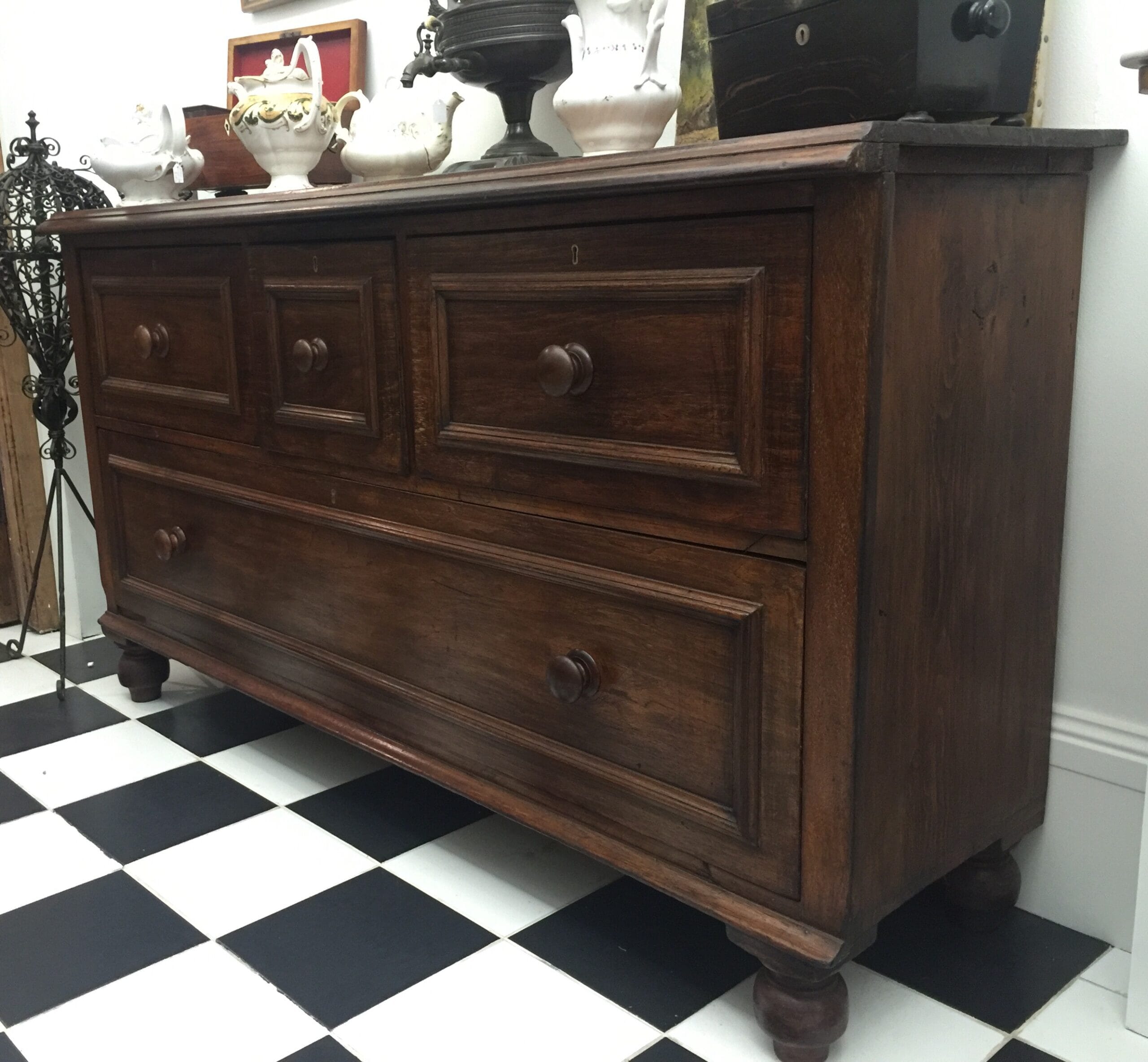 Large Australian cedar shop counter, c. 1870 – Moorabool Antique Galleries