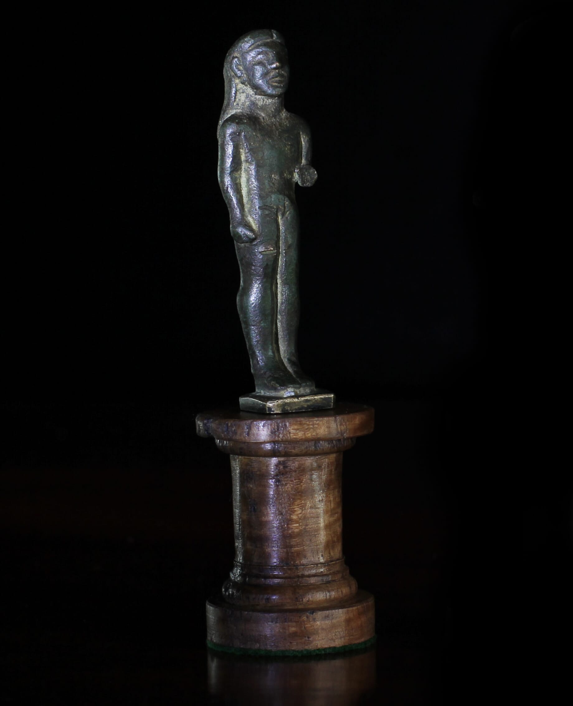 Archaic Greek bronze Kouros figure, c.525 BC-16067 – Moorabool Antique ...