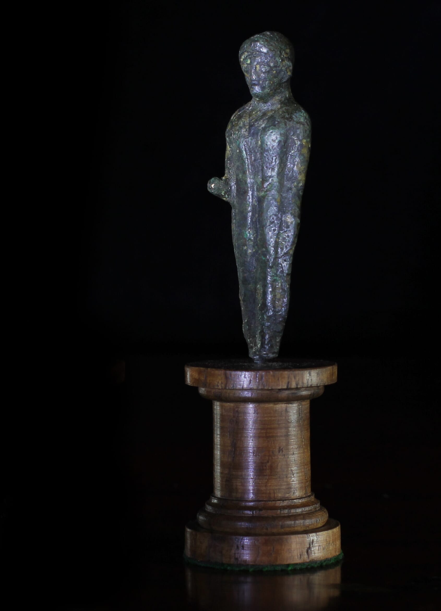 Ancient Greek Kouros figure, c. 450 BC-16071 – Moorabool Antique Galleries