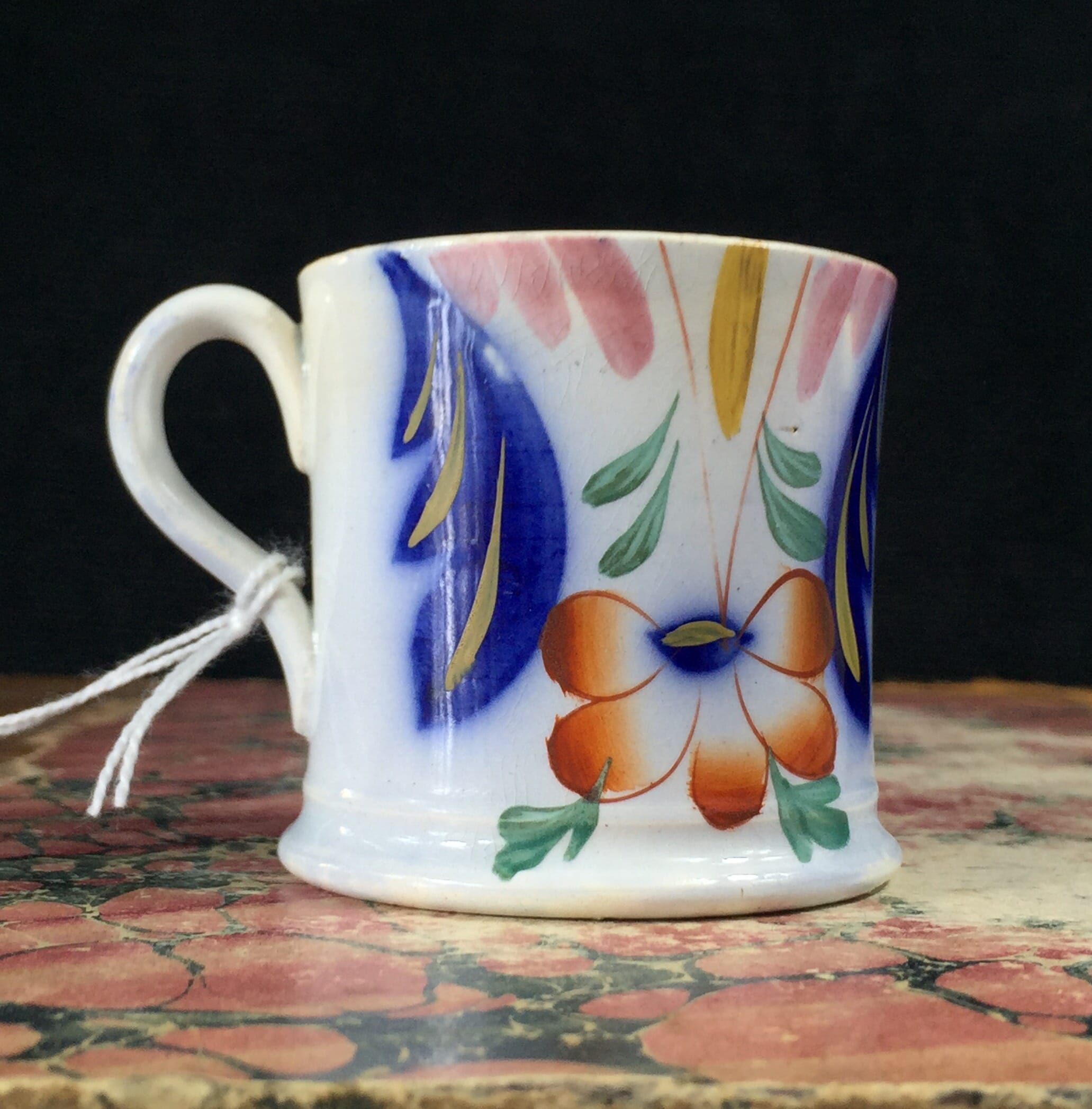 Gaudy Welsh’ pottery coffee can, c.1840.-16614 – Moorabool Antique ...