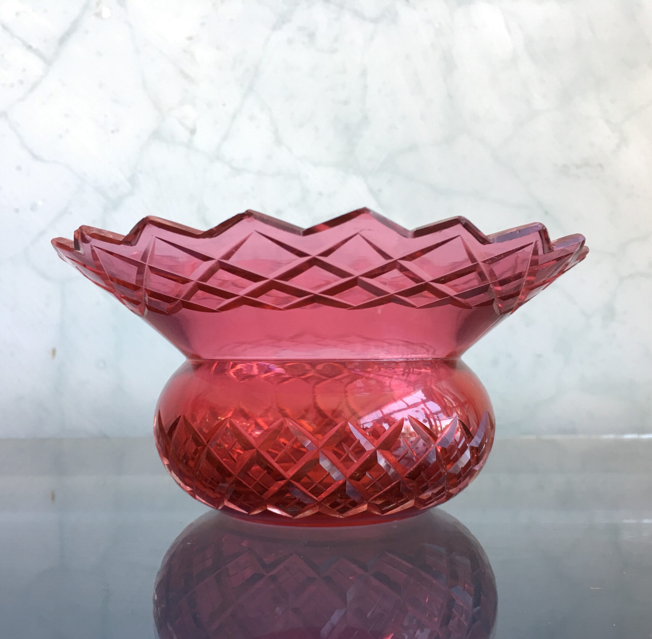 Victorian Ruby Glass Jug Circa 1880 Moorabool Antique Galleries