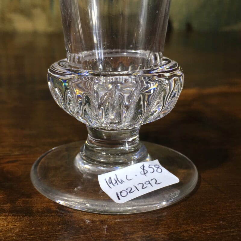 Victorian bonnet glass, thistle form, 19th century -29347 – Moorabool ...