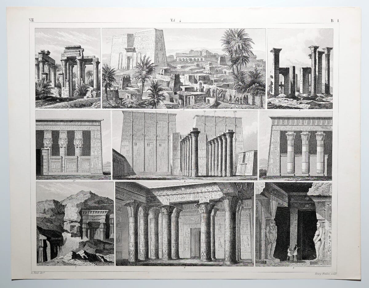 Ancient Egypt Print – Moorabool Antique Galleries