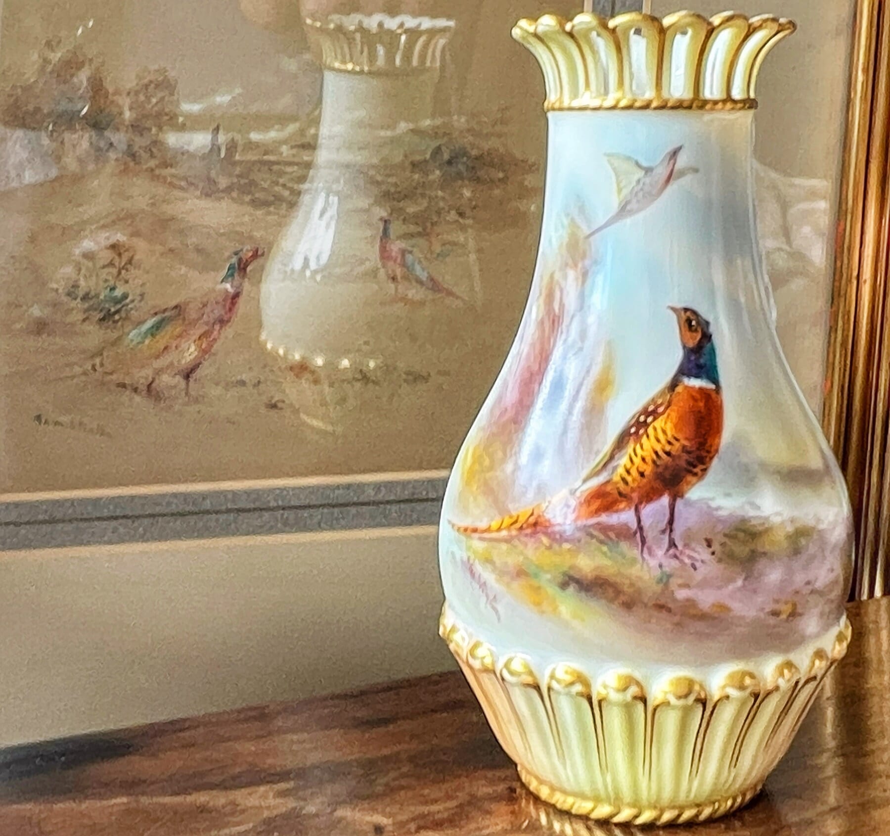 James Stinton – Vase dated 1904 – Moorabool Antique Galleries
