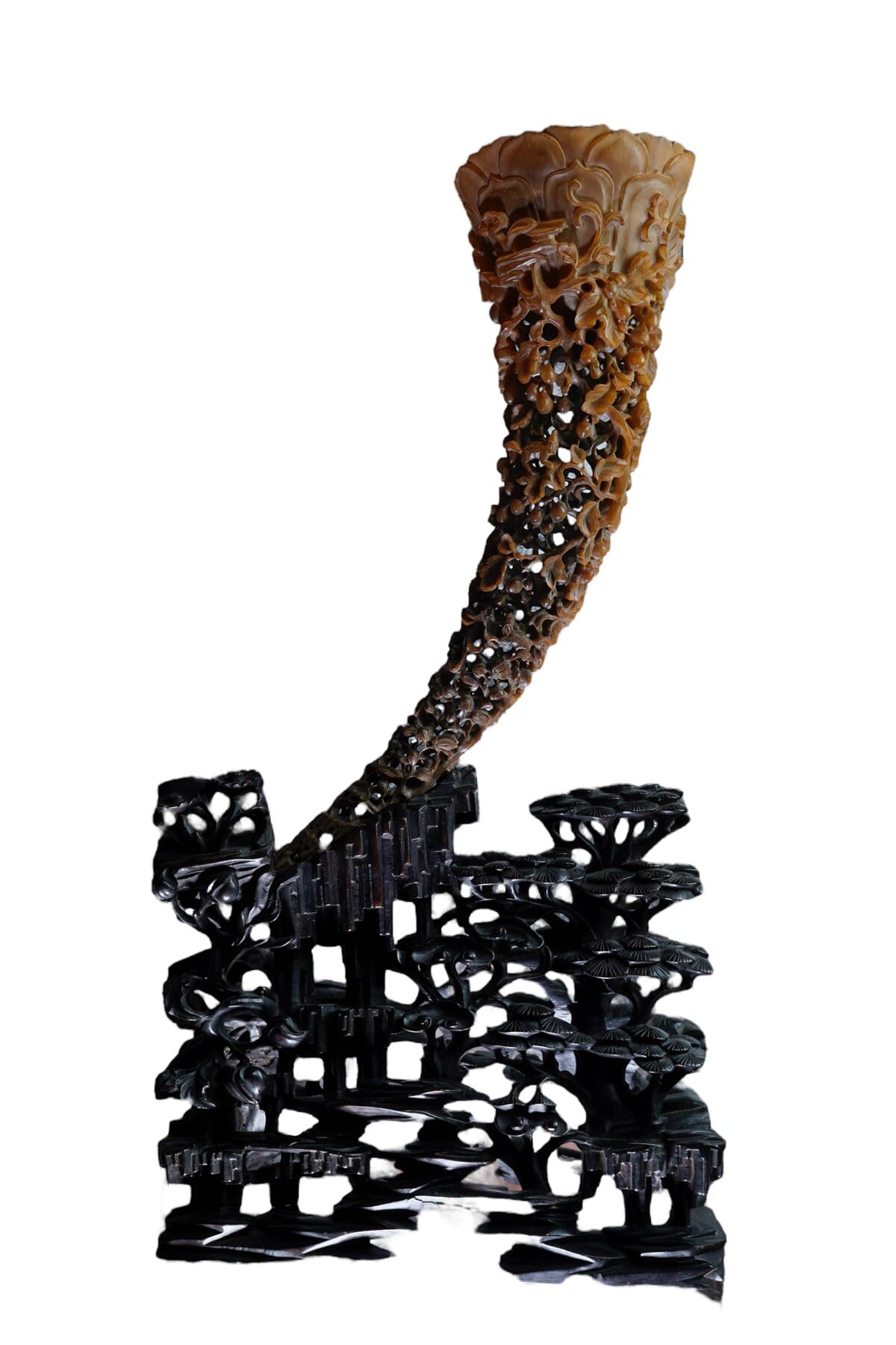 Rhinoceros Horn libation cup, Qing Dynasty, 19th century – Moorabool ...